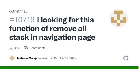 I Looking For This Function Of Remove All Stack In Navigation Page