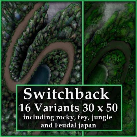 The Switchback 30 X 50 Roll20 Marketplace Digital Goods For Online