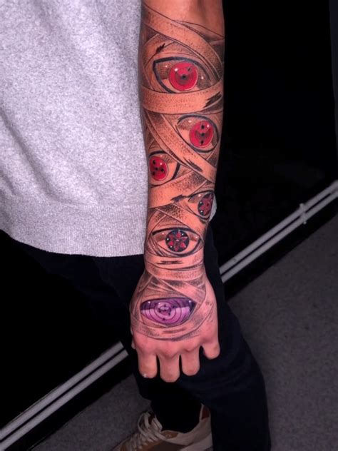 Itachi Sharingan Tattoo