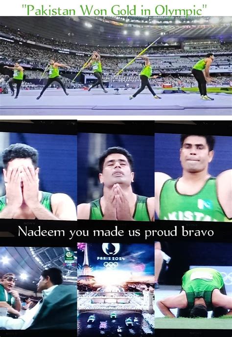 Olympicgames Goldmedal Olympicrecord Javelinthrow Pakistanzindabad Farhan Fahim