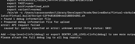 Ios Build Failed When Developing Offline Or Sentry Is Down · Issue 2251 · Getsentrysentry
