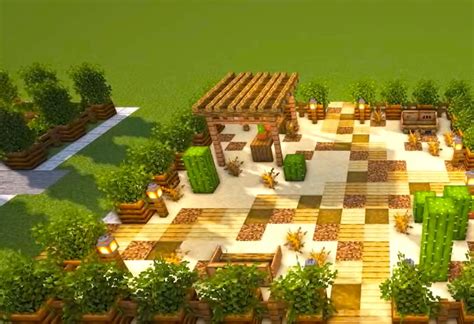 Pretty Minecraft Garden Ideas