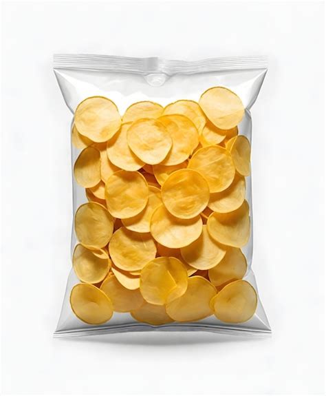 Snack Chips Bag Mockup Premium Ai Generated Psd