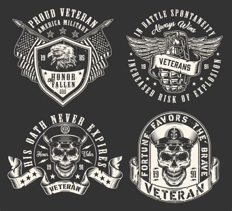 Veteran Logos Logo Military Vector Images Over 3200