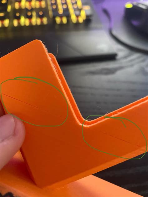 Layer Line At Areas Where Top Layers Getting Printed R3dprinting