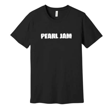 Classic Bold Logo La 1004 Pearl Jam T Shirts Pearl Jam Shop