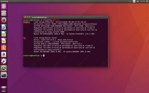 Consultar La Configuración De La Red En Ubuntu Con Ifconfig Somebookses