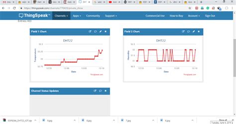 temperature and humidity data logging to cloud with esp8266 wifi design innovation center