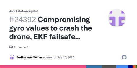 Compromising Gyro Values To Crash The Drone Ekf Failsafe Remains