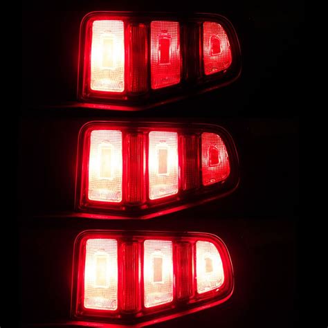 2pcs 3 Step Sequential Flow Semi Dynamic Chase Flash Tail Light Module