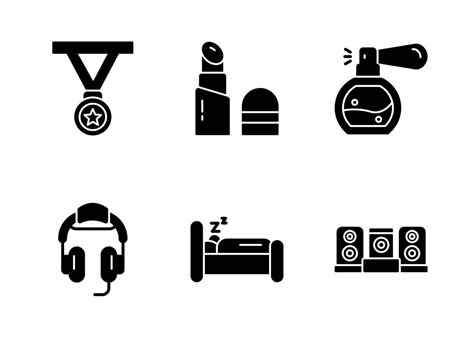 Youth Vector Icon Set 19470118 Vector Art At Vecteezy