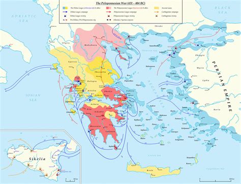 The Peloponnesian War 431 404 Bc By Undevicesimus On Deviantart