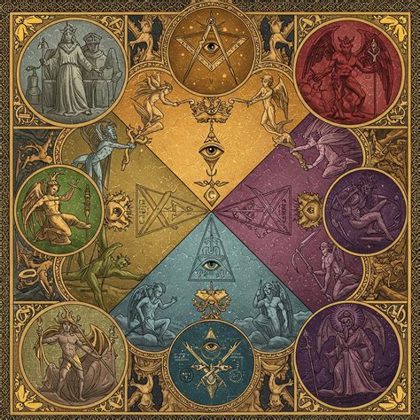 The Seven Deadly Sins And The Seven Cardinal Virtues A Masonic