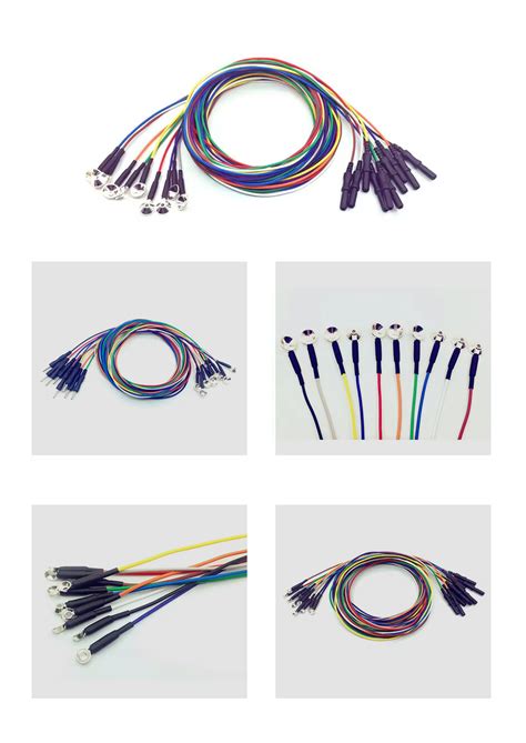 Medical Accessories Solid Silver Cup Electrode Eeg Cable China