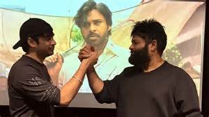 Photo Moment Sujeeth And Thaman Pose With Flair After Finishing Og Works