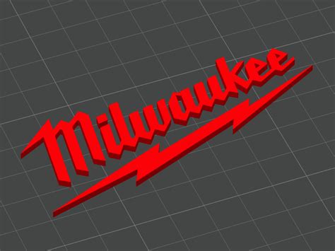 Milwaukee Tools Logo Stencil