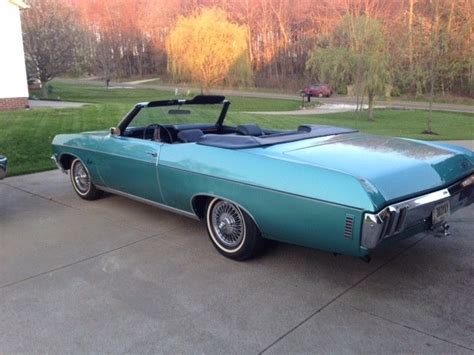 1970 Chevy Impala Convertible 2nd Owner Classic Chevrolet Impala 1970