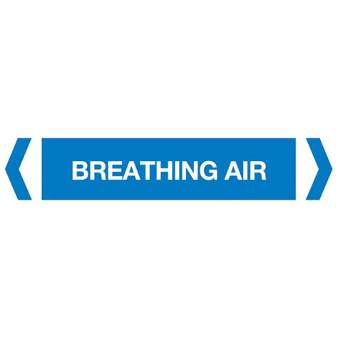 Breathing Air Labels Cohesion Labels