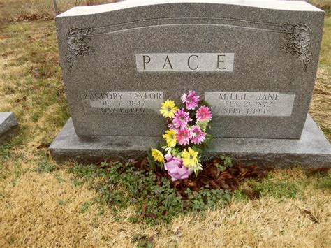 Millie Jane Fisher Pace 1872 1946 Find A Grave Memorial