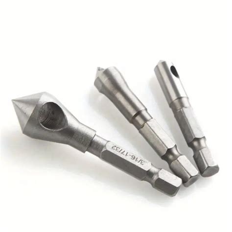 Countersink Drill Bit Set Wood Metal Deburring Drill Taper Temu Canada