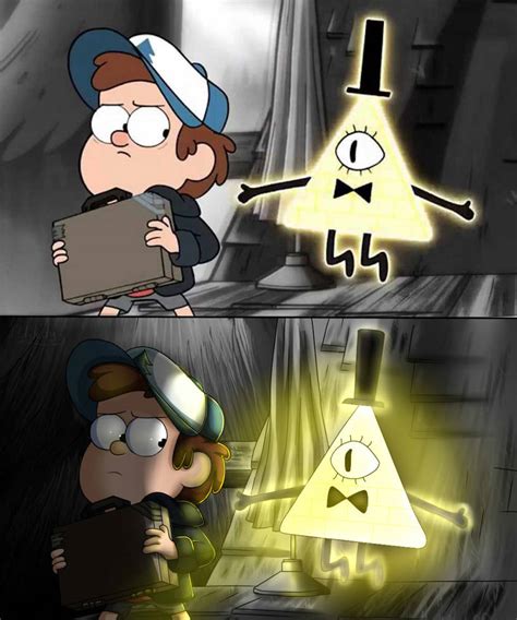 Screenshot Redraw Dipper And Bill By Miledys On Deviantart