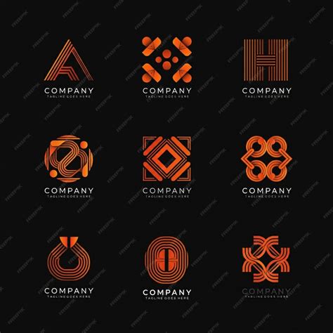 A Black Background With The Company Logo For Company Premium Ai