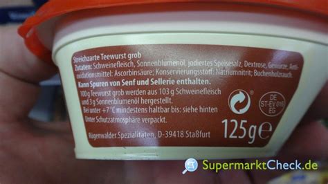 Mertenbach Teewurst Grob Preis Angebote Kalorien And Nutri Score