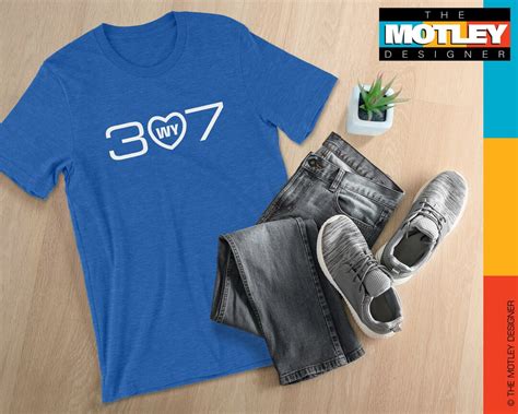 Wyomings Original Area Code 307 Unisex Jersey Short Sleeve Tee Wear Your State Pride And Show