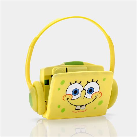 Spongebob Squarepants Cassette Player With Headphones