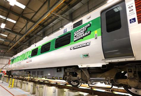 Lner Marks Five Years Of Working With Calm Charity With ‘you Belong Train Livery