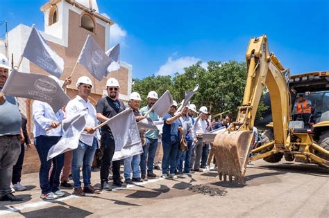Inicio De Obra En La Comunidad “el Tepocate” Contexto Guanajuato