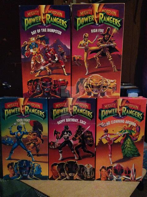 Mighty Morphin Power Rangers Vhs 1 5 By Supervegeta71290 On Deviantart