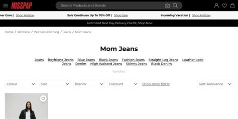 Mom Jeans High Waisted Mom Jeans Misspap