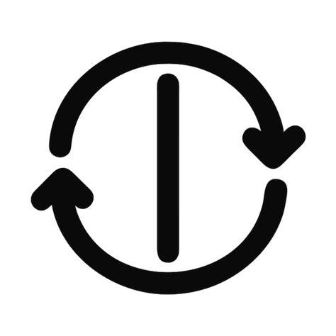 Circle Arrows Icon Premium Ai Generated Vector