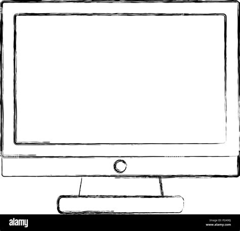 Computer Monitor Sketch