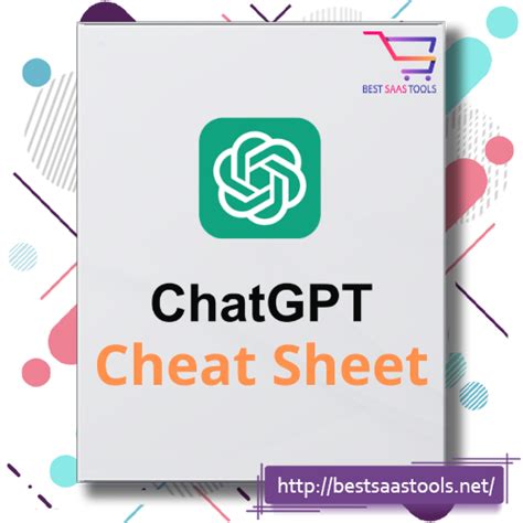 Download ChatGPT Cheat Sheet Version 2024 - Best SaaS Tools
