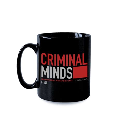 Criminal Minds Bau Quantico 11 Oz Black Mug Paramount Shop