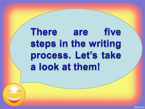 Writing Process Grade 1 Ppt