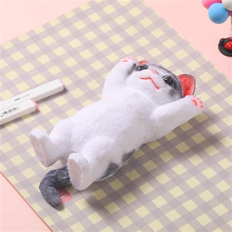 Gray Cheer Kitty Taba Squishy Fufusquishy