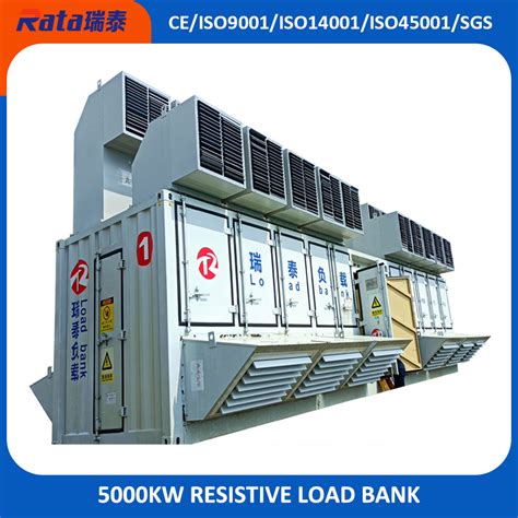 5mw11kv Generator Load Testing Resistive Load Bank 5000kw Load Bank