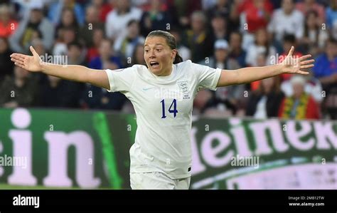 Englands Francesca Kirby During The Women Euro 2022 Semi Final Soccer