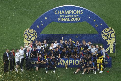 Russia Moscow 2018 World Cup Final France Vs Croatia Set 2 Gallery