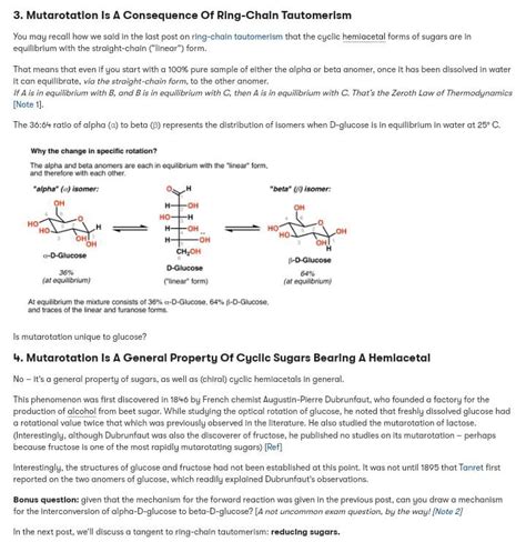 Solved 3 10 Pts Mutarotation Of Glucose Occurs When The Structures Course Hero