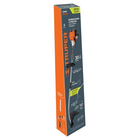 Truper Des 30c Desbrozadora A Gasolina 30 Cc Mango D 17 Corte Cur