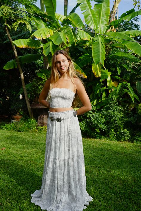 Grey Palms Set Jenny Unique Fashion