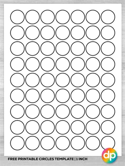 Printable Circle Template Pdf Fillable Form 2025