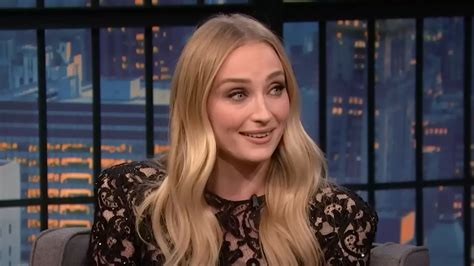 Sophie Turner Explains Why Kissing Her ‘brother Kit Harington Was ‘vile