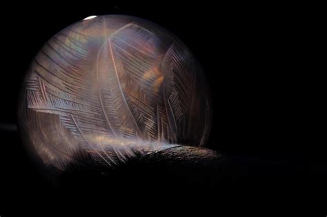 Unveiling The Unique Properties Of Frozen Bubbles