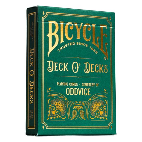 Bicycle Oddvice Deck O Decks Collectible Playing Cards