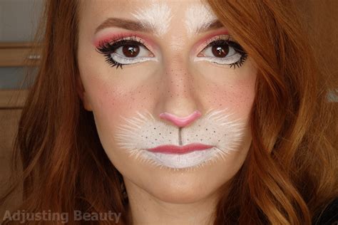 Cute Bunny Makeup Adjusting Beauty